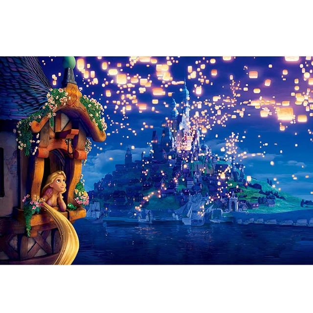 Disney Tangled Lanterns Wallpaper