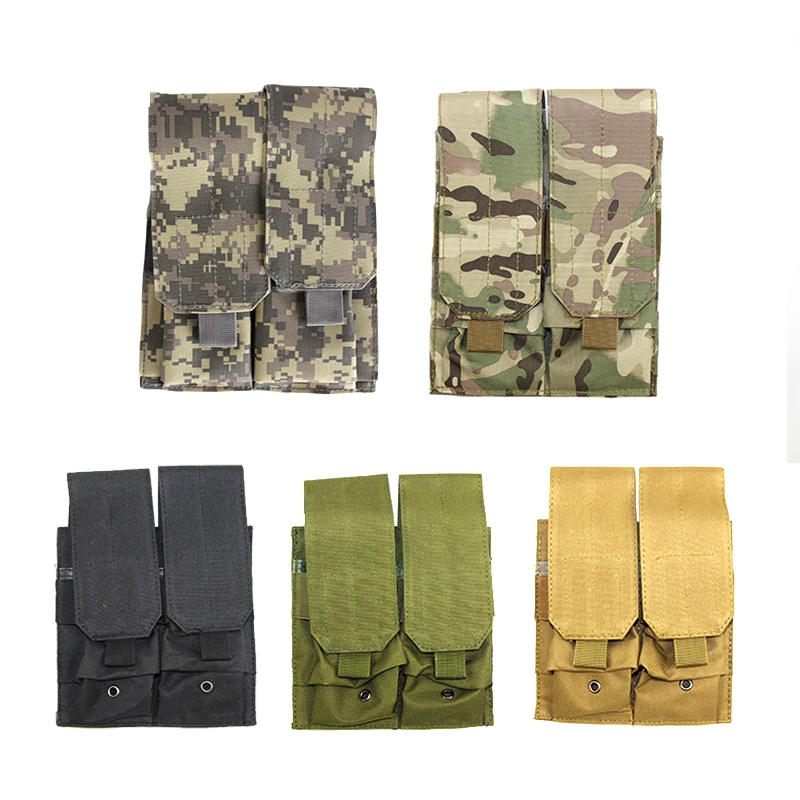 CP - Pochette tactique Double Molle pour Magazine, pour AK 47 M4 AR15 7 ...