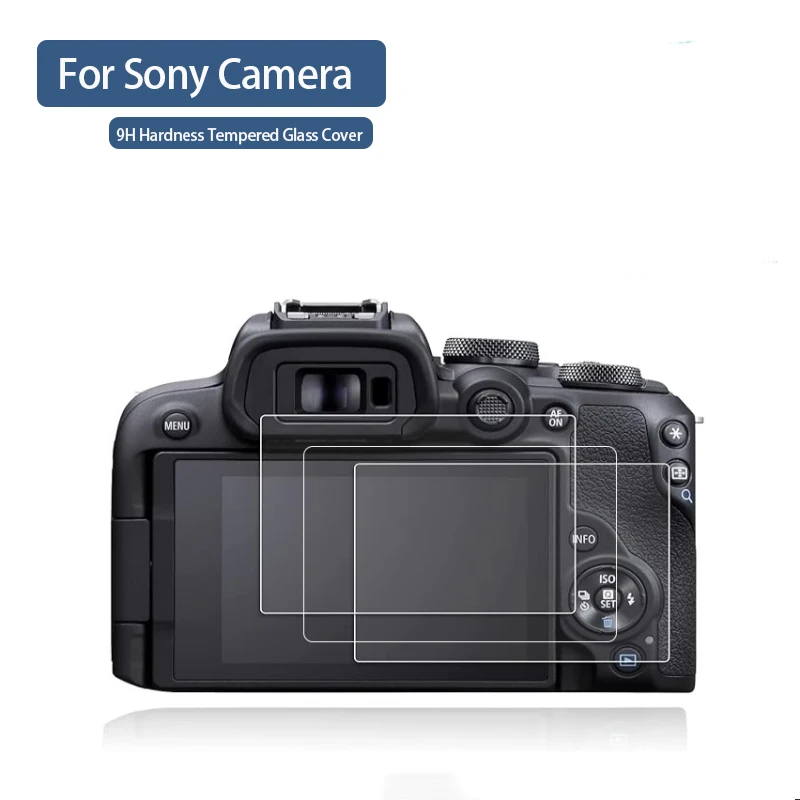 2PCS Tempered Glass Protector For Sony A9 A7R5 A7S3 A7R4 FX3 FX30 ...