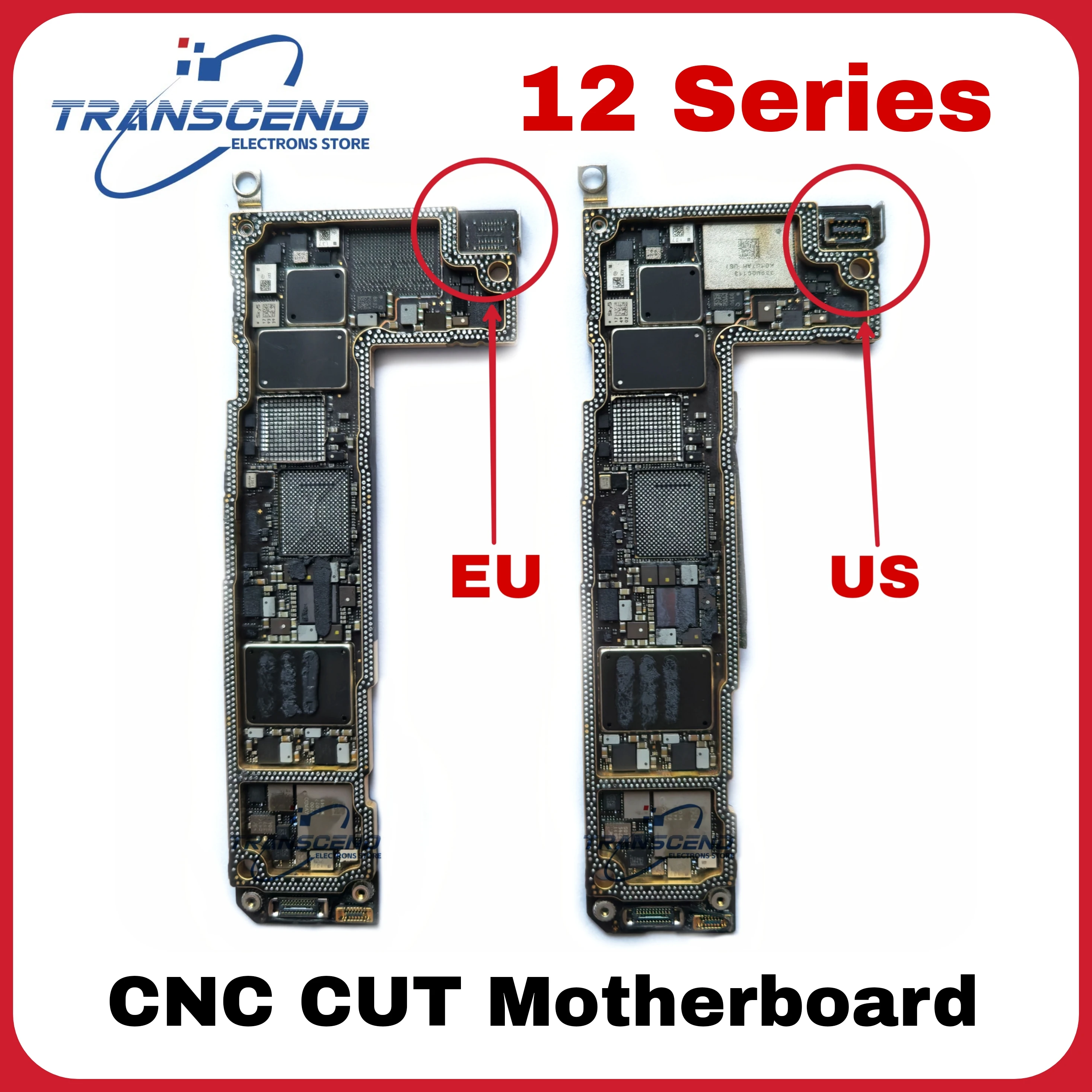 CNC-Cut-Motherboard-f-r-iPhone-12-Pro-Max-4G-5G-Logik-platine-Polieren ...
