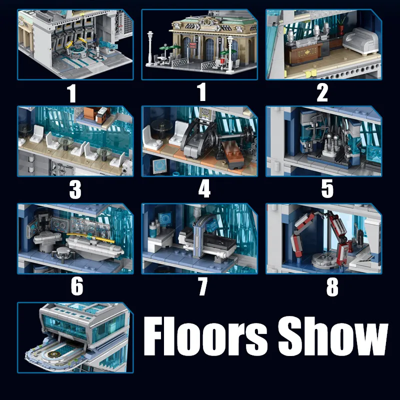 Stark Tower Floor Plan
