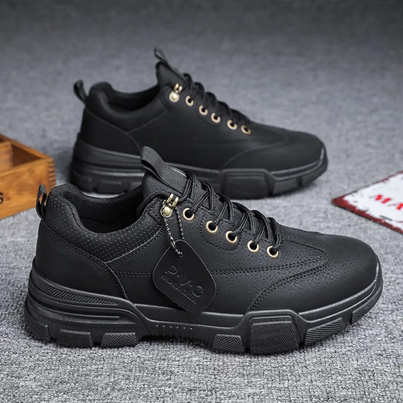 Spring-Men-Shoes-Men-s-Casual-Shoes-Black-Shoes-for-Men-Comfortable-PU ...