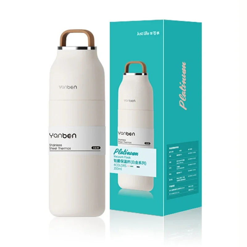 350ml Thermos Bottle 304 Stainless Steel Thermos Cup Vacuum Flask Water ...