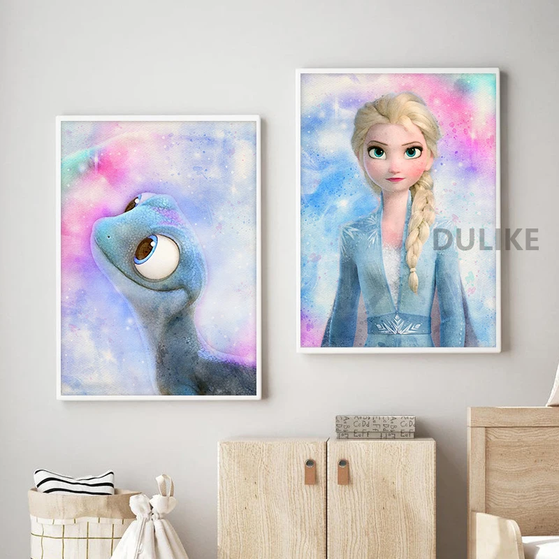 Frozen Border And Frame Princess