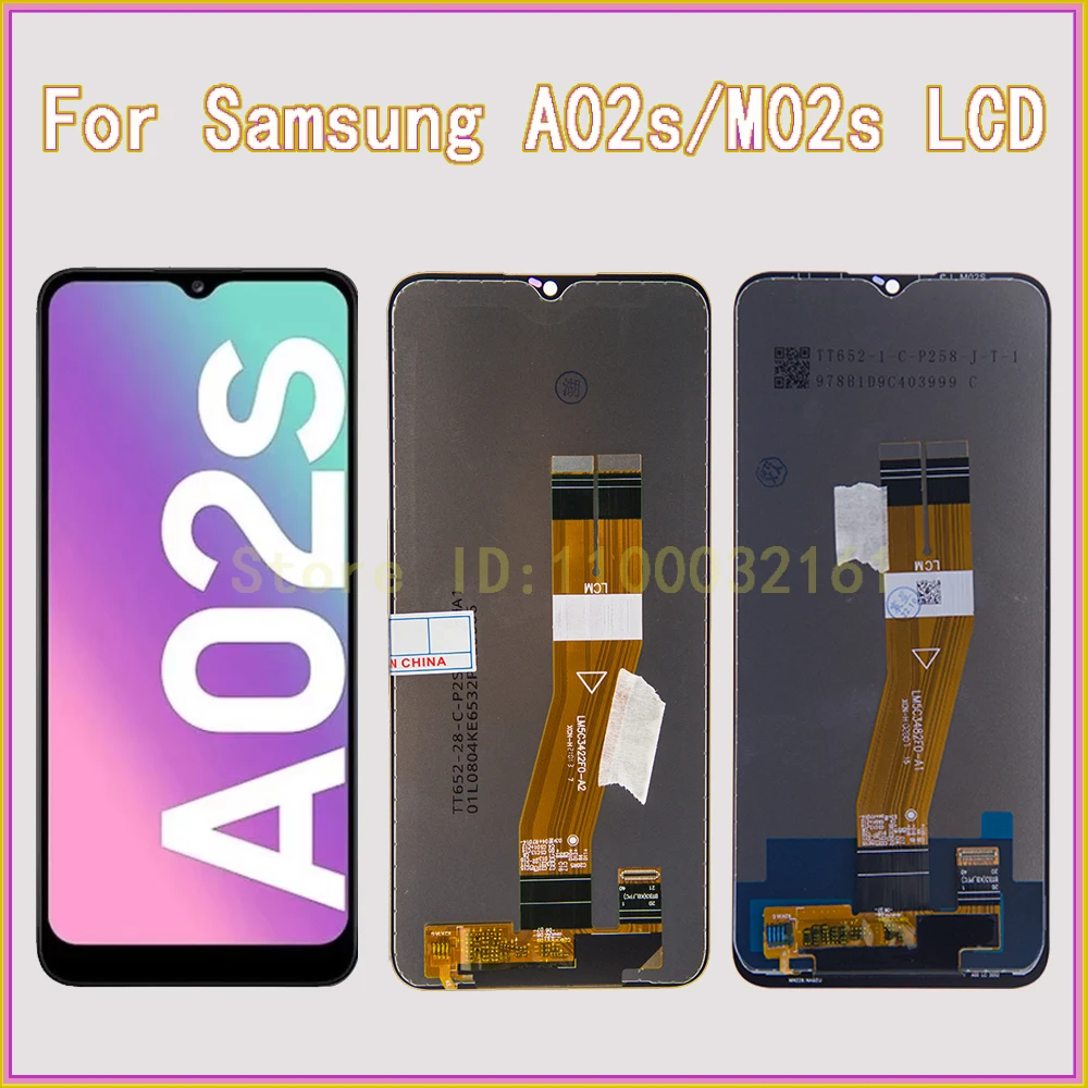 100% New Display For Samsung A02s LCD Touch Screen Digitizer Assembly ...