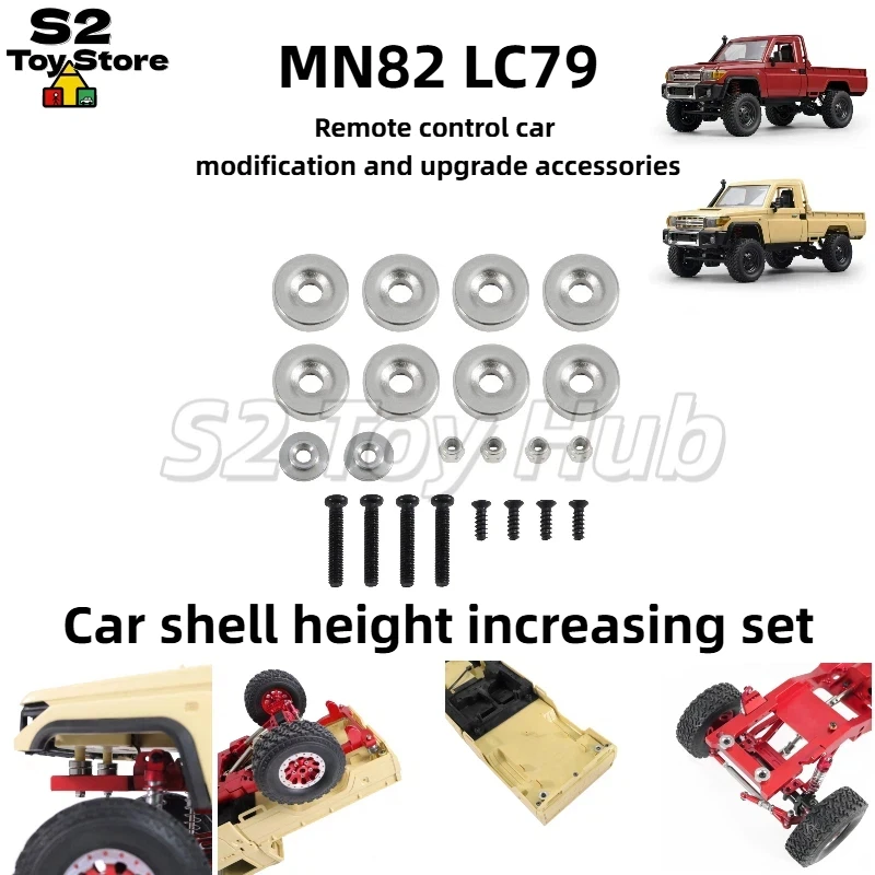 MN RC Crawler Magnetic Shell Lift Upgrade Kit For MN82 Series LC79 Car ...