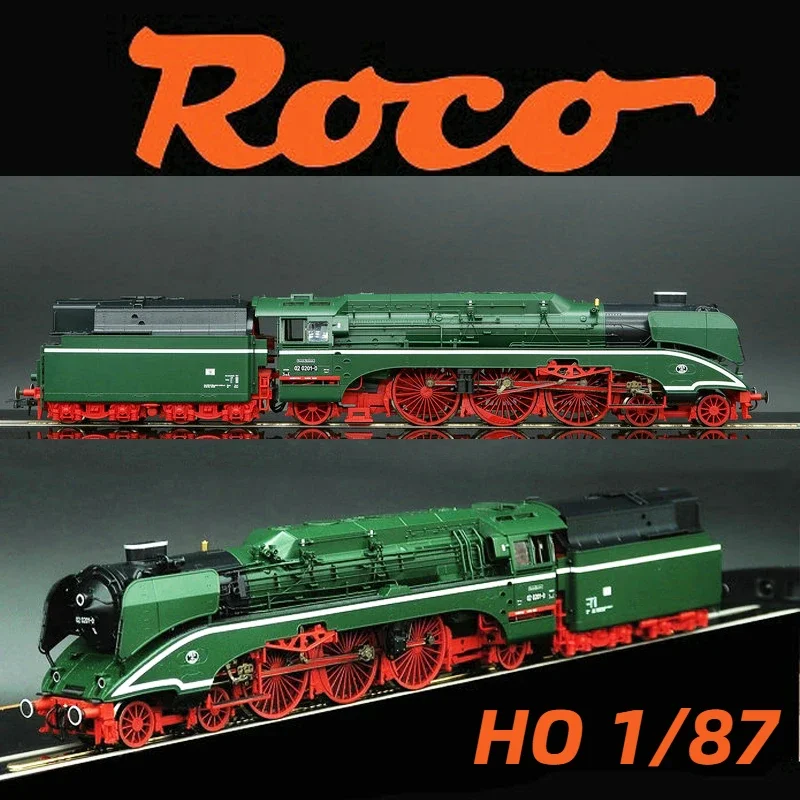 Train-Model-ROCO-HO-1-87-70202-Green-Butterfly-BR18-BR02-Steam ...