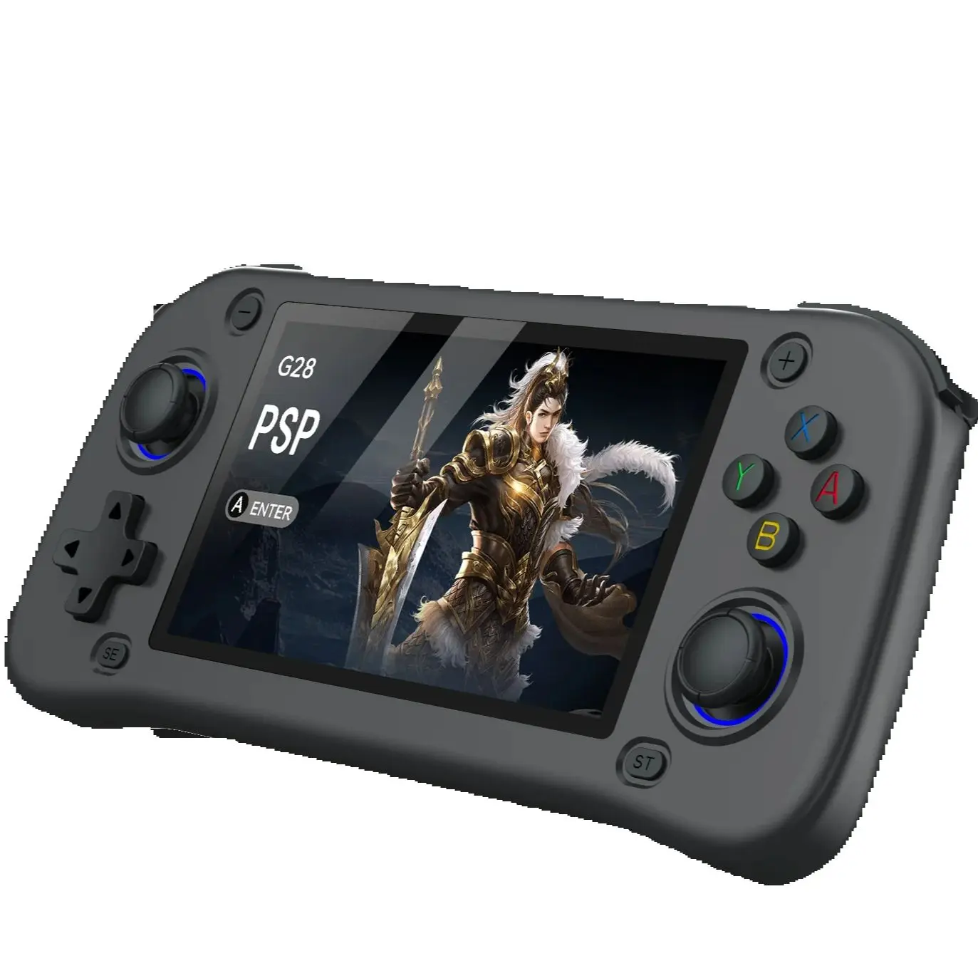 G28 Retro Handheld Video Game Console Linux System 4.3 Inch IPS Screen ...