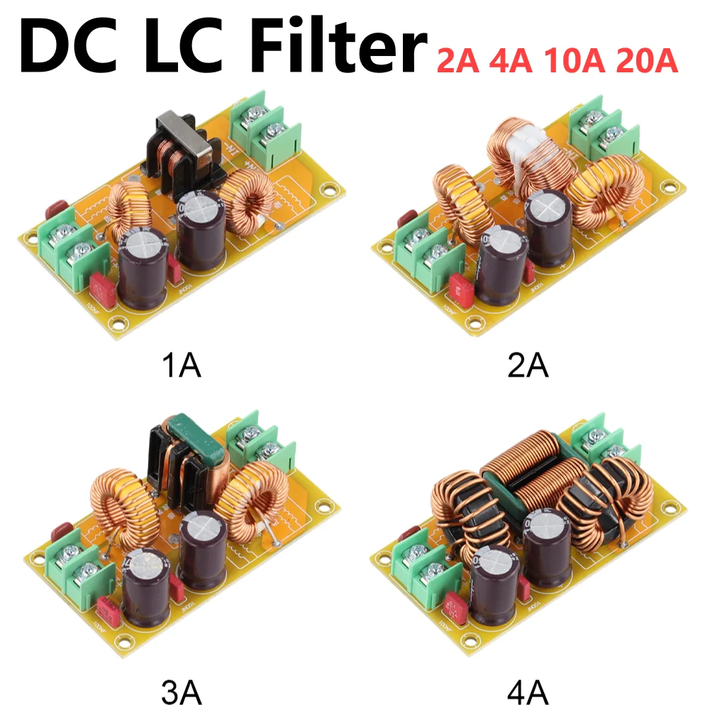 2A-4A-10A-20A-DC-LC-Filter-EMI-Electromagnetic-Interference-Filter-EMC ...
