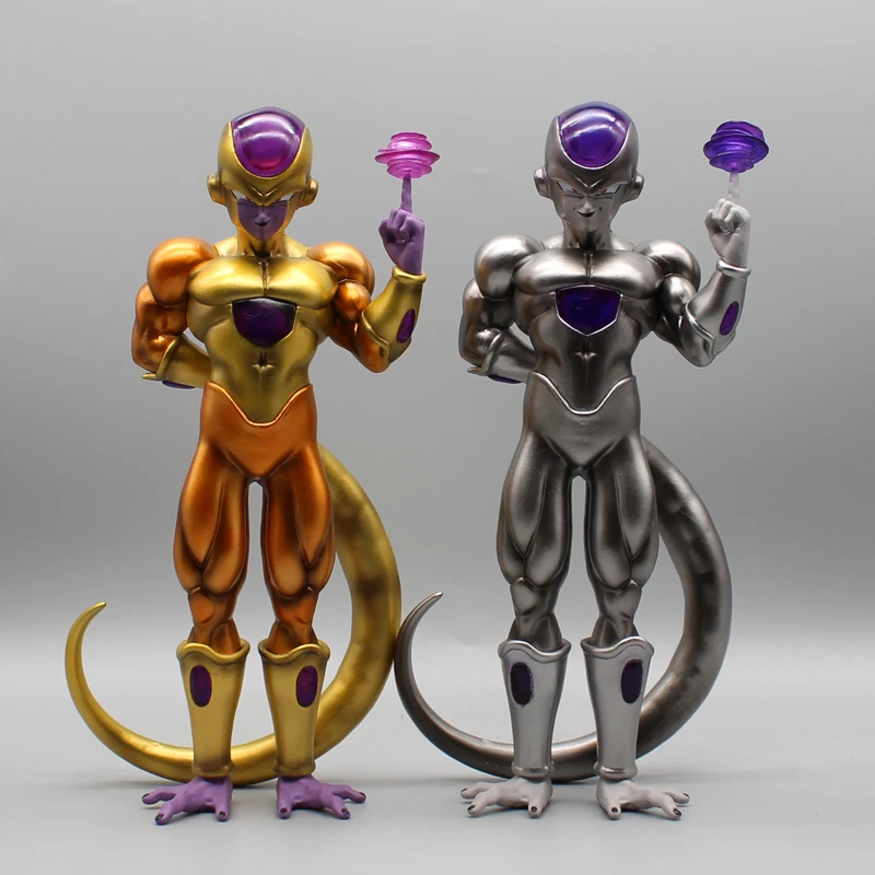 30cm-Dragon-Ball-Figures-Golden-Frieza-Silver-Friesa-Anime-Figures-Pvc ...