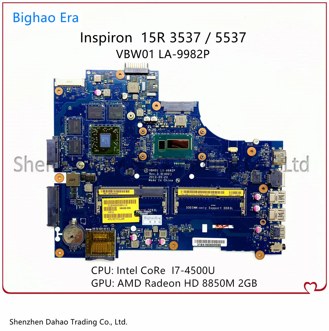 Inspiron 15r Core I7