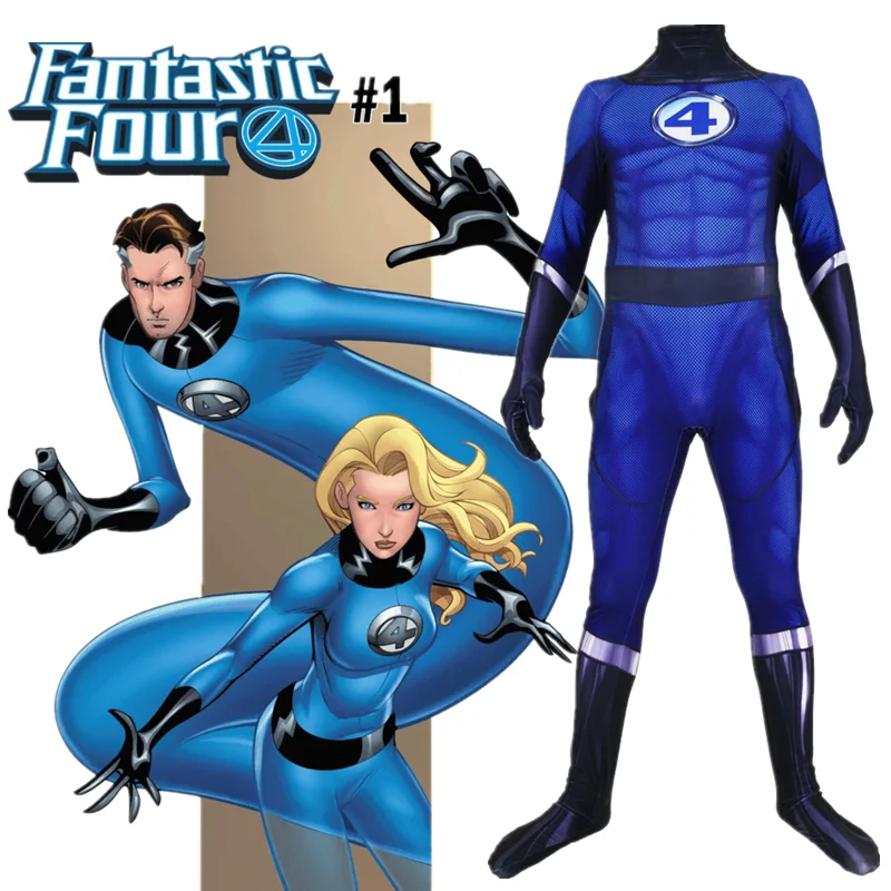 Invisible Woman Fantastic Four Costume