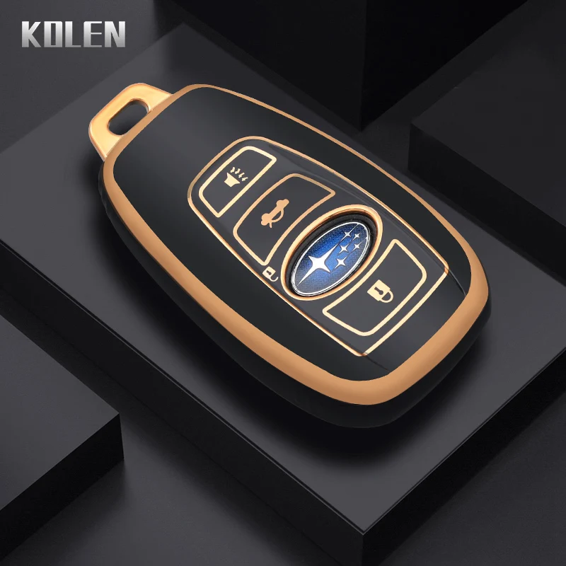 New Tpu Car Flip Folding Key Case Cover Shell Fob For Subaru Forester ...