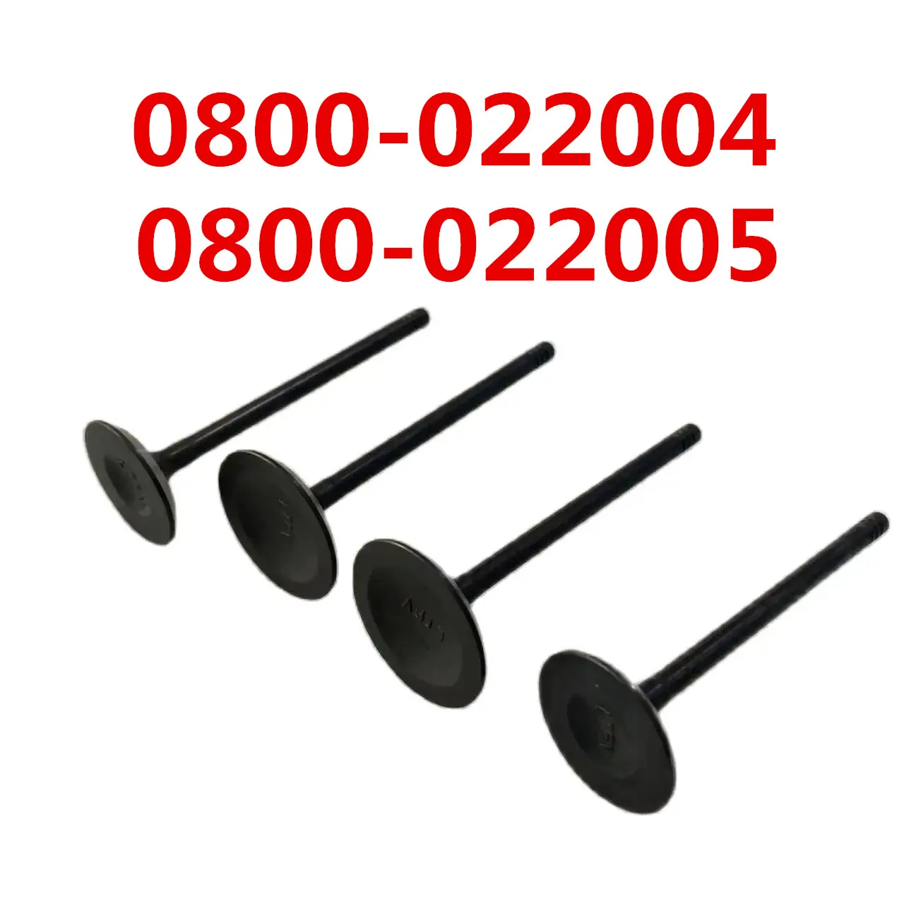 2Pairs 4pcs Original Intake & Exhaust Valve 0800-022004&0800-022005 For ...