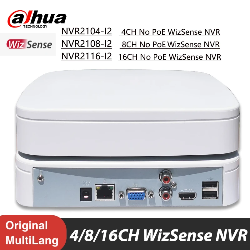 Dahua-NVR-NVR2104-I2-NVR2108-I2-NVR2116-I2-Replace-NVR2104-08-16-S3-4CH ...