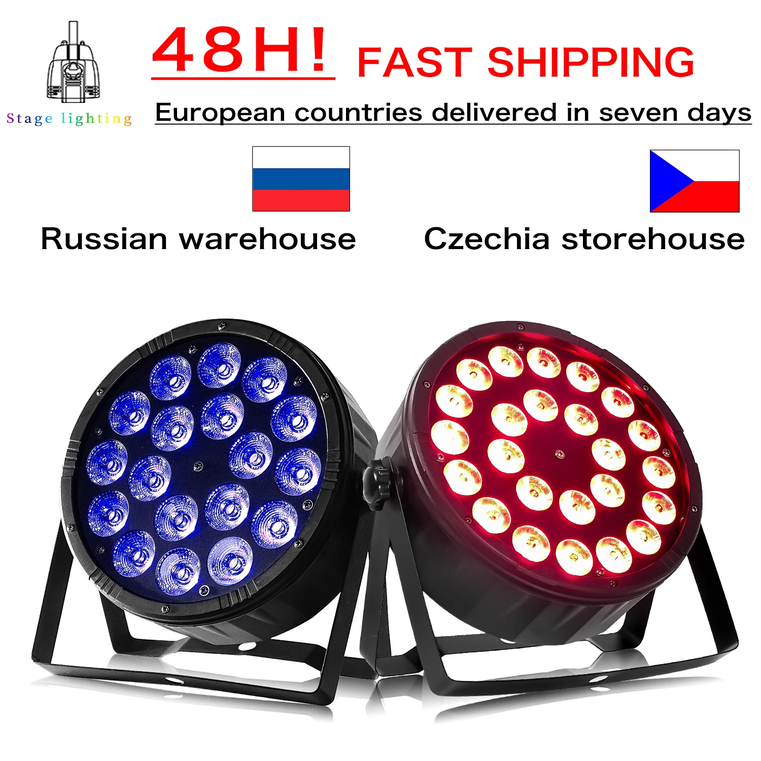 18x10w Rgbw 4in1 Led Par Light | Par Led 7x12w Remote Wireless - 18x12w ...