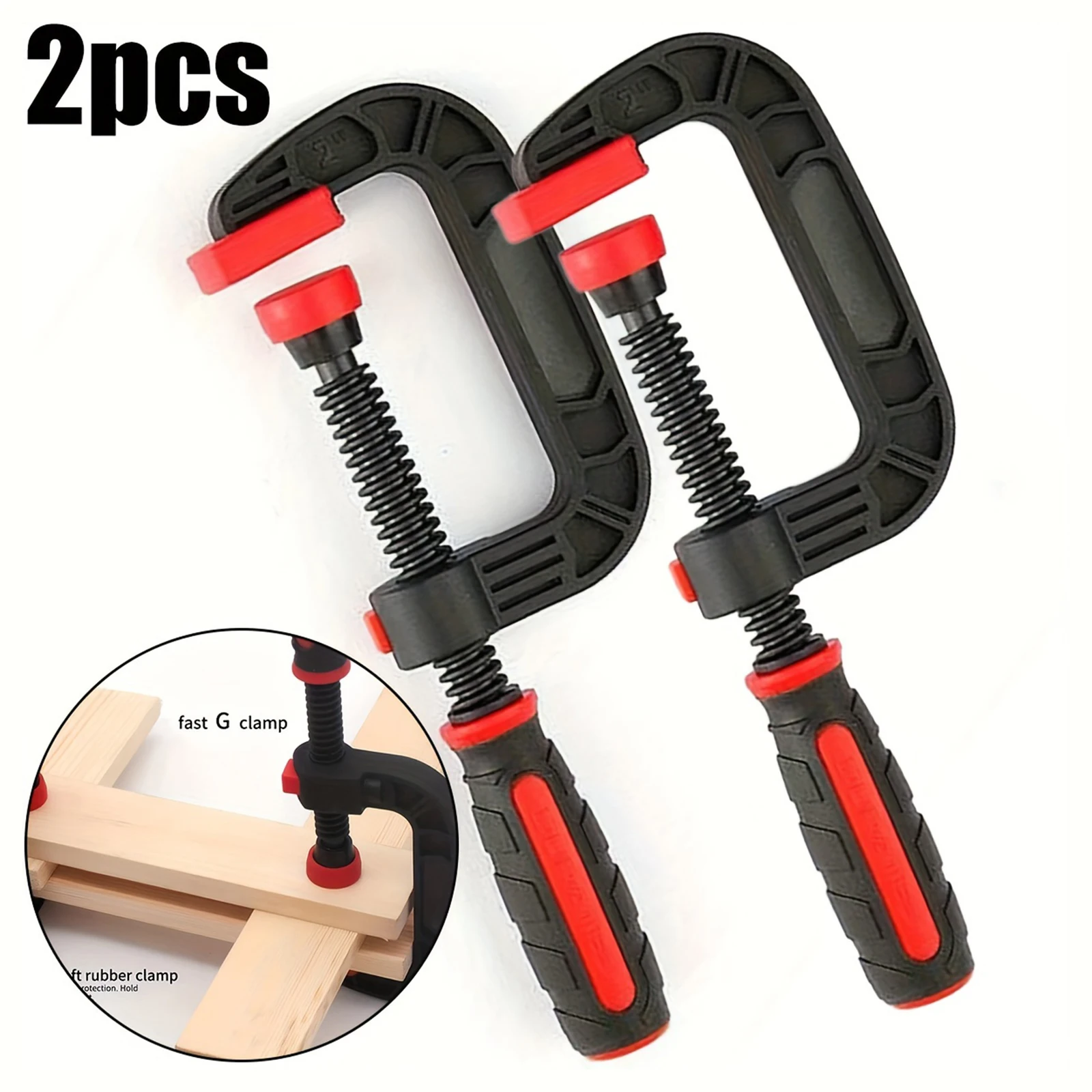 Woodworking Desktop Quick Acting Hold Down Clamp Desktop G-clip ...