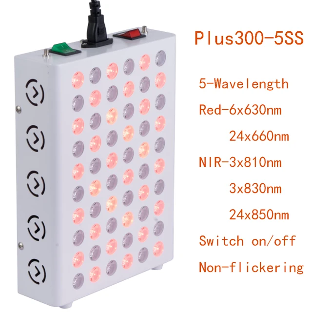 Newest 300W 500W 900W 1500W 630nm 660nm LED Red Light Therapy 810nm ...