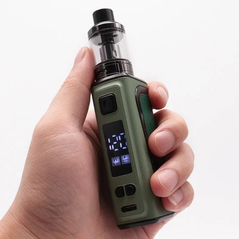 E-cigarettes-Vaporizer-Vaper-Smoke-120W-Box-Mod-with-2-5ml-Pod-Tank ...