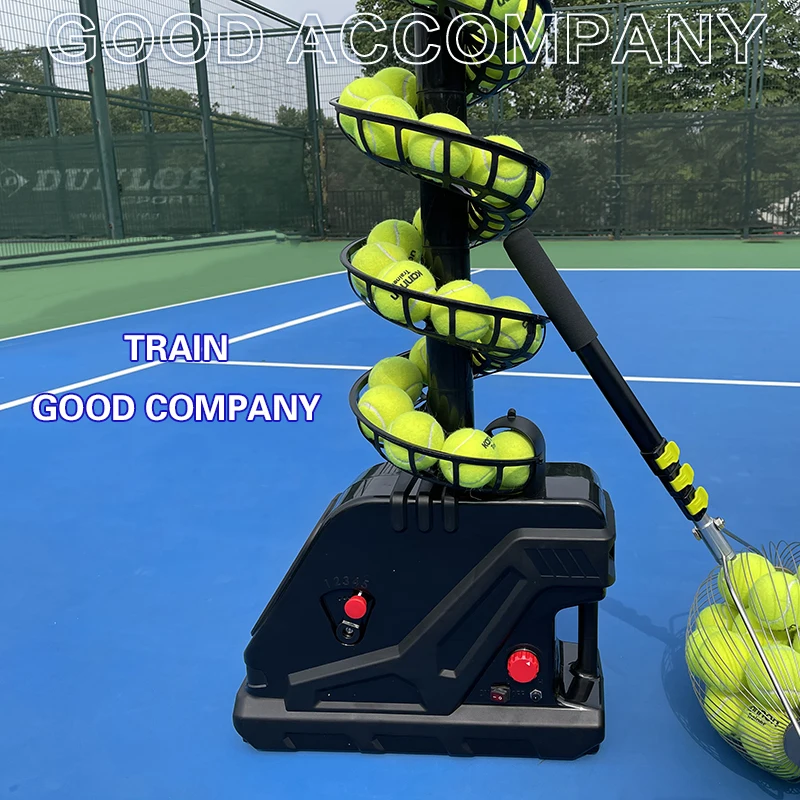 Portable-Automatic-Throwing-Ball-Simple-Portable-Tennis-Serve-Machine ...