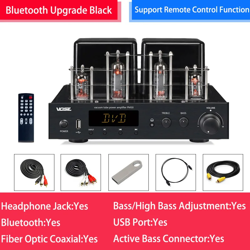 PM50-audiophile-tube-wireless-bluetooth-HIFI-amplifier-bookshelf ...