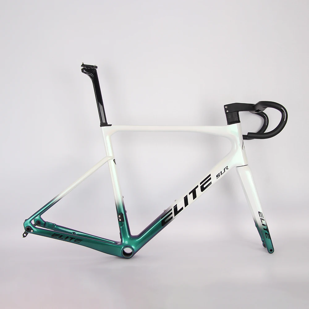 ELITE Ultralight Carbon Road Bike Frame T1000 T47 Disc Brake Bicycle ...