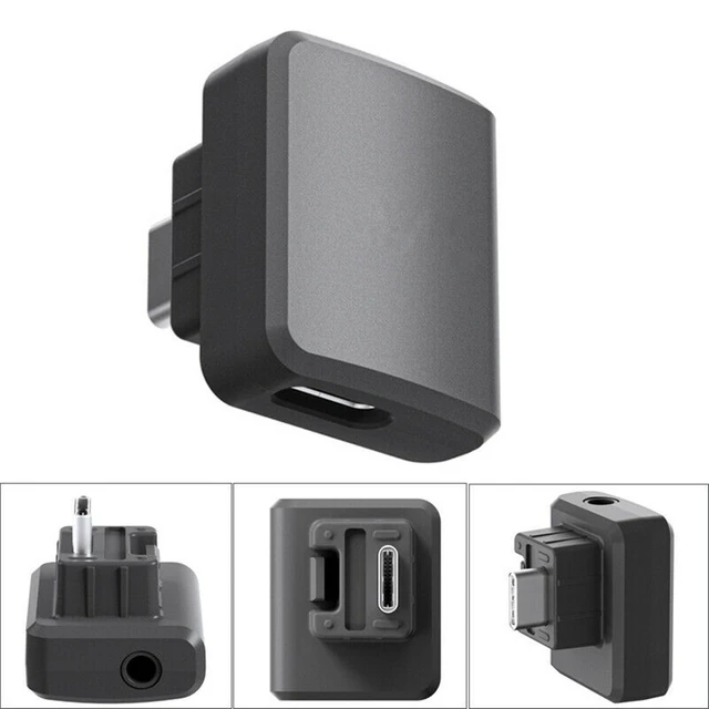 Metal Type-C Mic Adapter Charging Audio For Insta360 ONE, 48% OFF