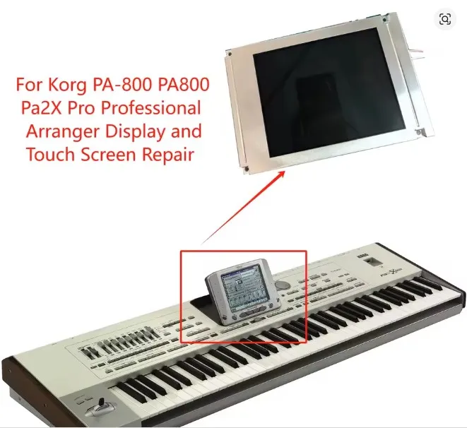 LCD Display and Touch Screen for Korg PA-800 PA800 Pa2X Pro ...