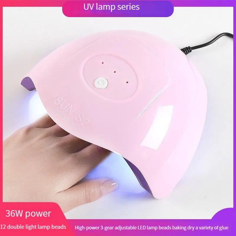 Nail-Light-Therapy-Machine-36w-Usb-Powered-Nail-Grill-Light-Double ...