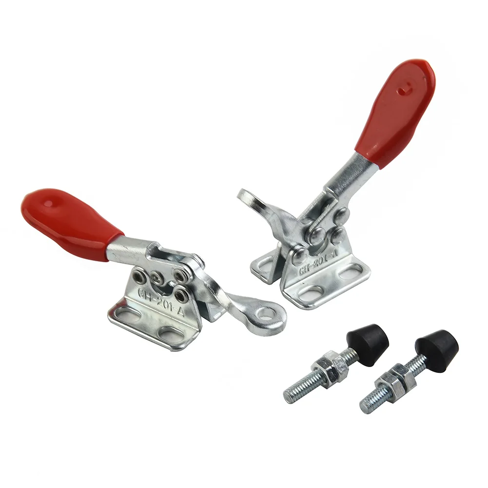 Supplies-Toggle-Clamp-Workshop-Hand-Tools-Welding-10pcs-27Kg-GH-201A ...