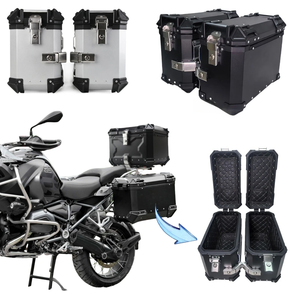 38L-Motorcycle-Trunk-Side-Box-Motorbike-Helmet-Box-Aluminum-Alloy-Anti ...