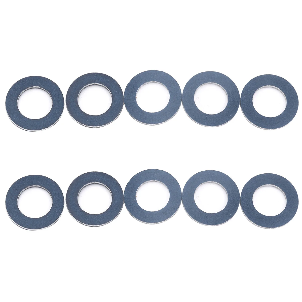 10PCS For Toyota Oil Teflon Drain Plug Washer Gasket Blue Washer Set ...