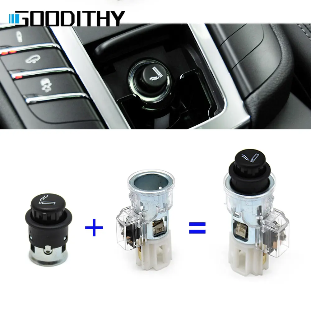 For-Porsche-Macan-95B-Interior-Console-Cigarette-Lighter-Socket-Plug ...