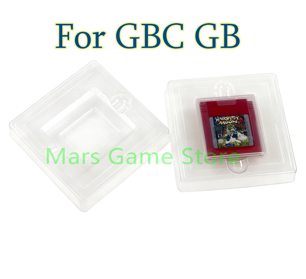 3PCS-For-Gameboy-Color-GBC-For-GB-Clear-Plastic-Game-Card-Cartridge ...