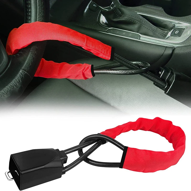 Car-Auto-Lock-Top-Mount-Steering-Wheel-Lock-Anti-Theft-Security-Lock ...