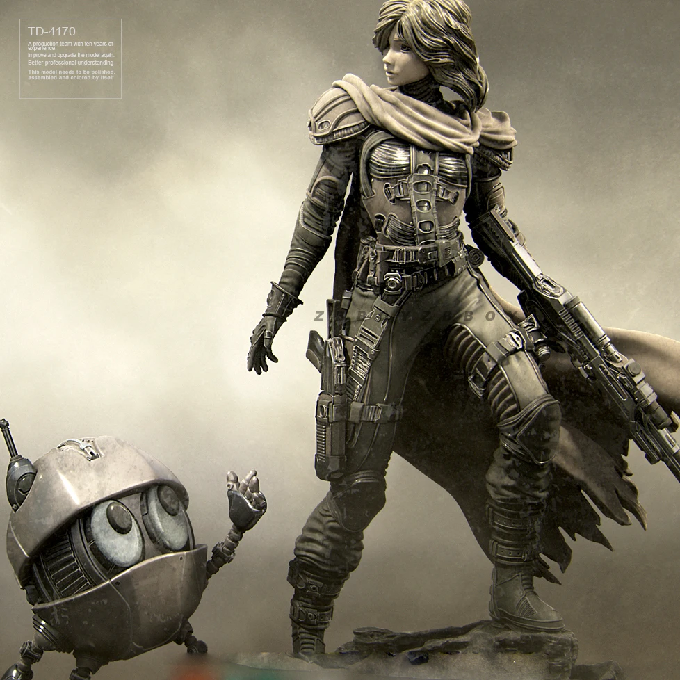 55mm 75mm Resin model kits figure beauty colorless and self-assembled ...