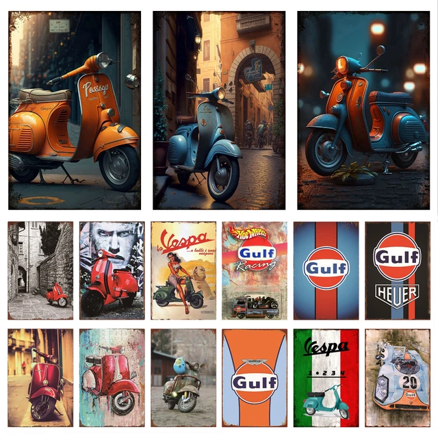 Vintage Vespa Art