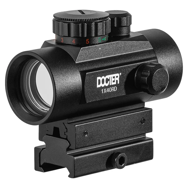 DOCTER 1x40 Red Dot 3x Magnifier Holographic Green Dot Sight Tactical ...
