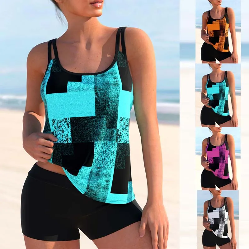 2023-yeni-yaz-kad-n-moda-plaj-mayo-Tankini-Monokini-mayo-iki-par-al ...