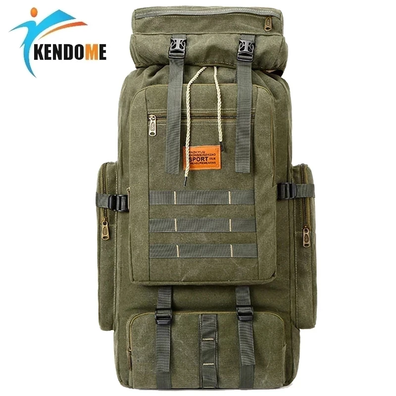 Outdoor 80L Rucksack Tactical Military Camping Wandern Rucksack Männer ...