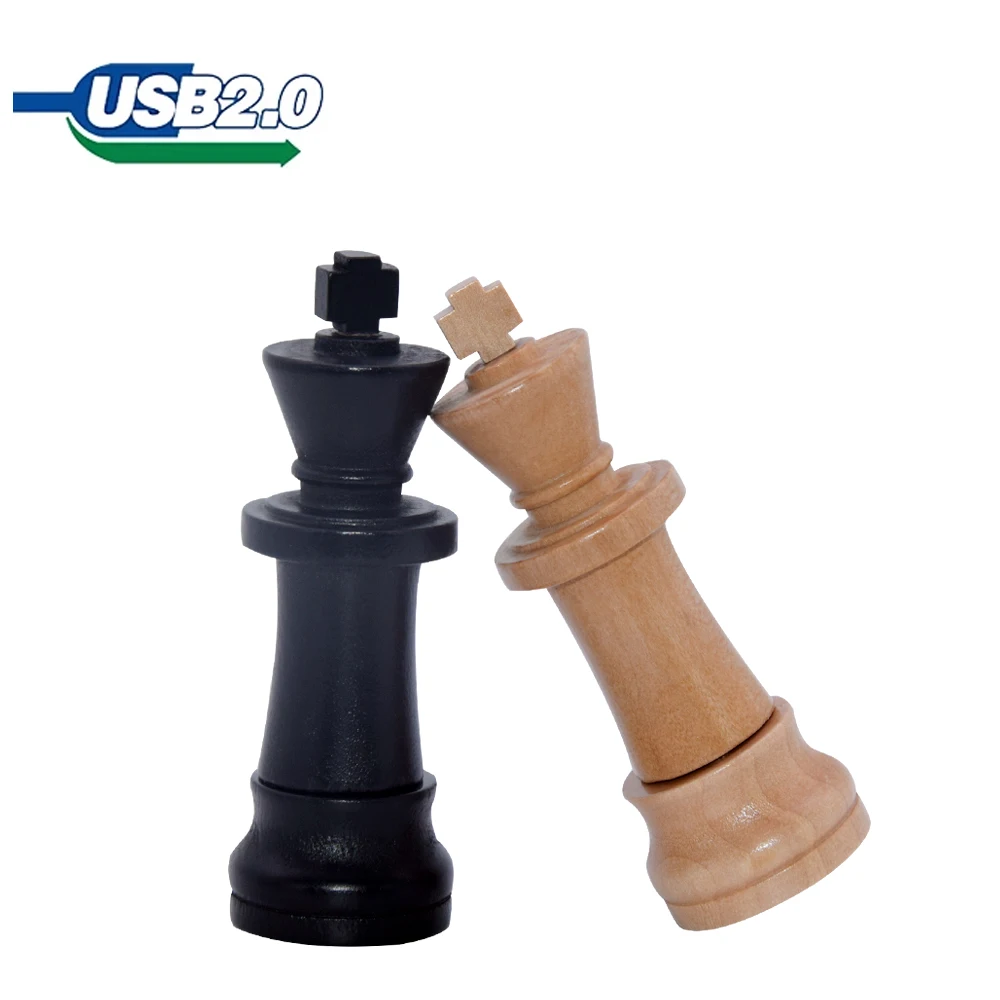 Wood-International-Chess-USB-2-0-Usb-Flash-Drives-Thumb-Pendrive-Horse ...