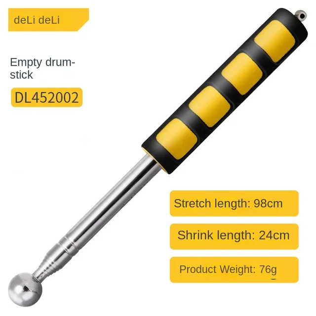 DELI 160MM Multi-functional Telescopic self defense hammers empty drum ...