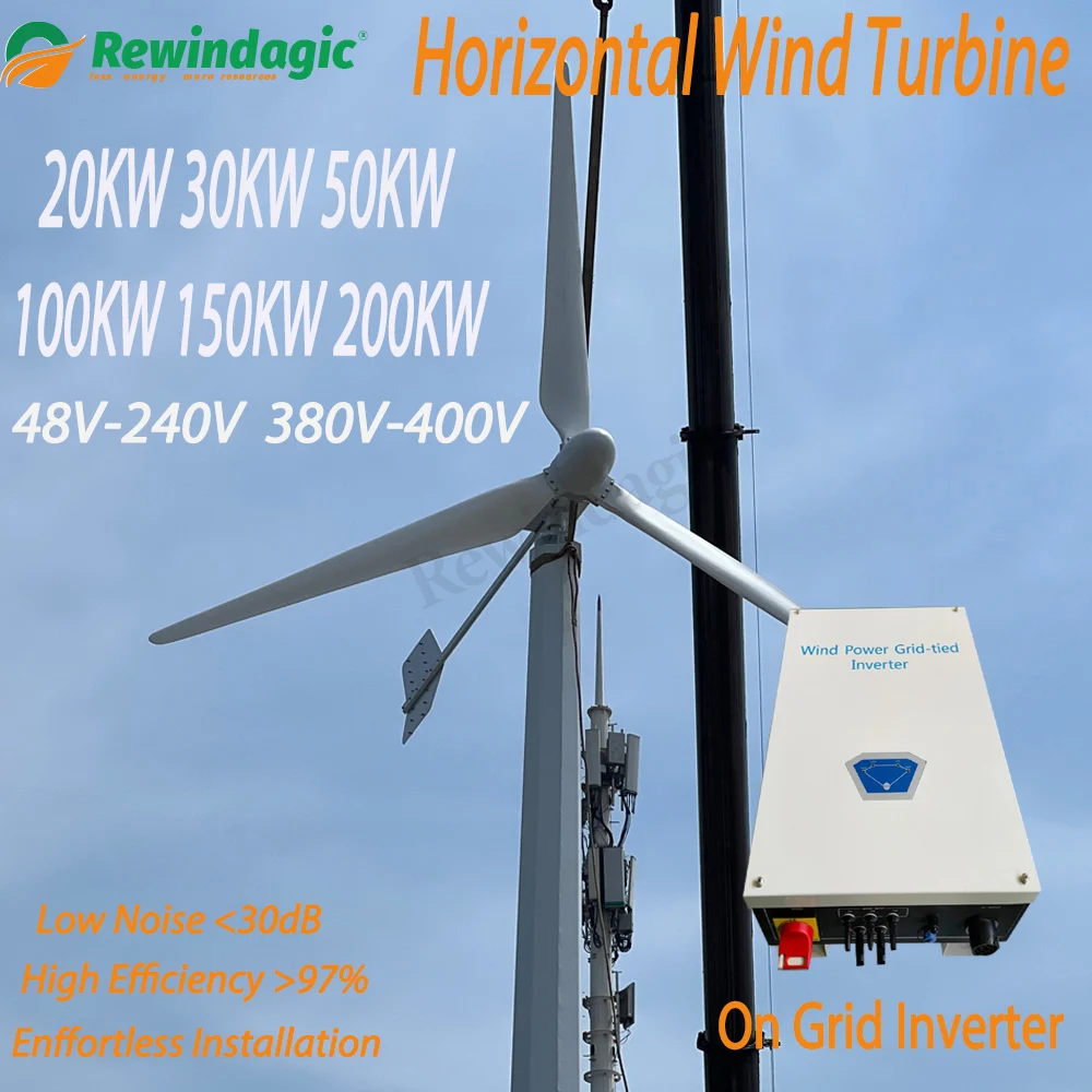 Windmill-High-Efficiency-200KW-100KW-150KW-380V-30KW-50KW-Alternator ...