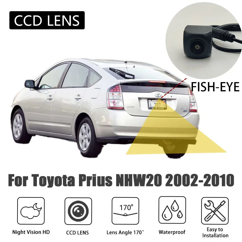 Rear View Camera For Toyota Prius Nhw20 For Factory Monitor Hd Ccd ...