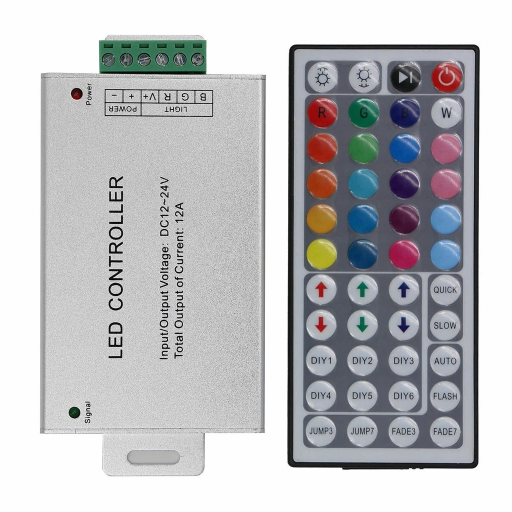 Rgb Controller Dimmer | Remote Control | Rf Controller | Rgb Controler ...