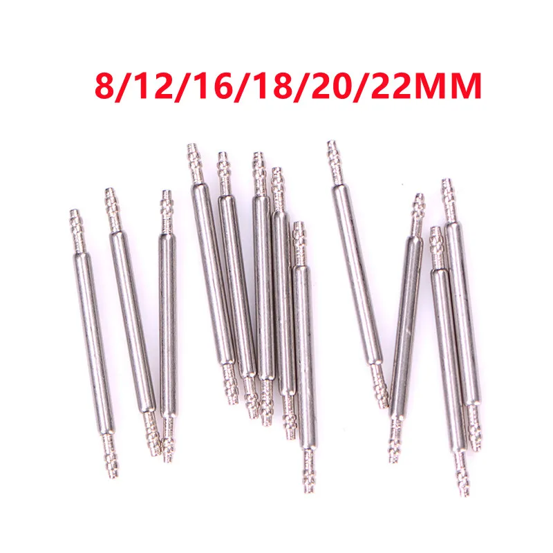 10Pcs-Watch-Band-Spring-Bars-Strap-Link-Pins-Repair-Watchmaker-Tools ...
