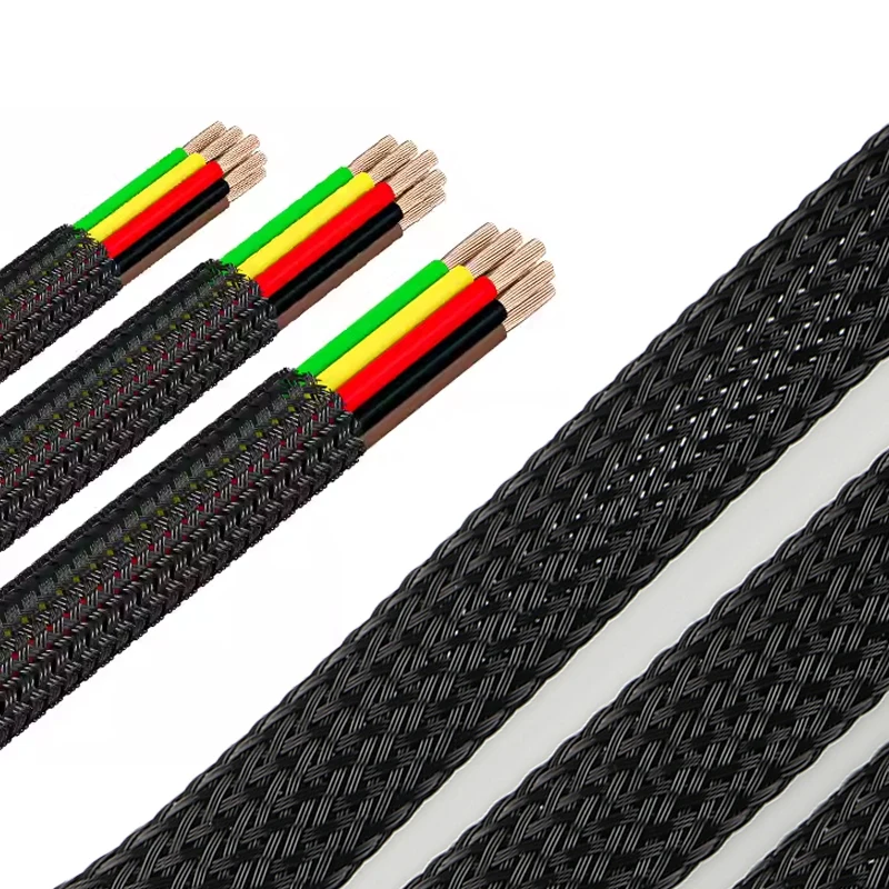 Expandable-Cable-Sleeve-Self-Closed-PET-Braided-Management-Auto-Line ...