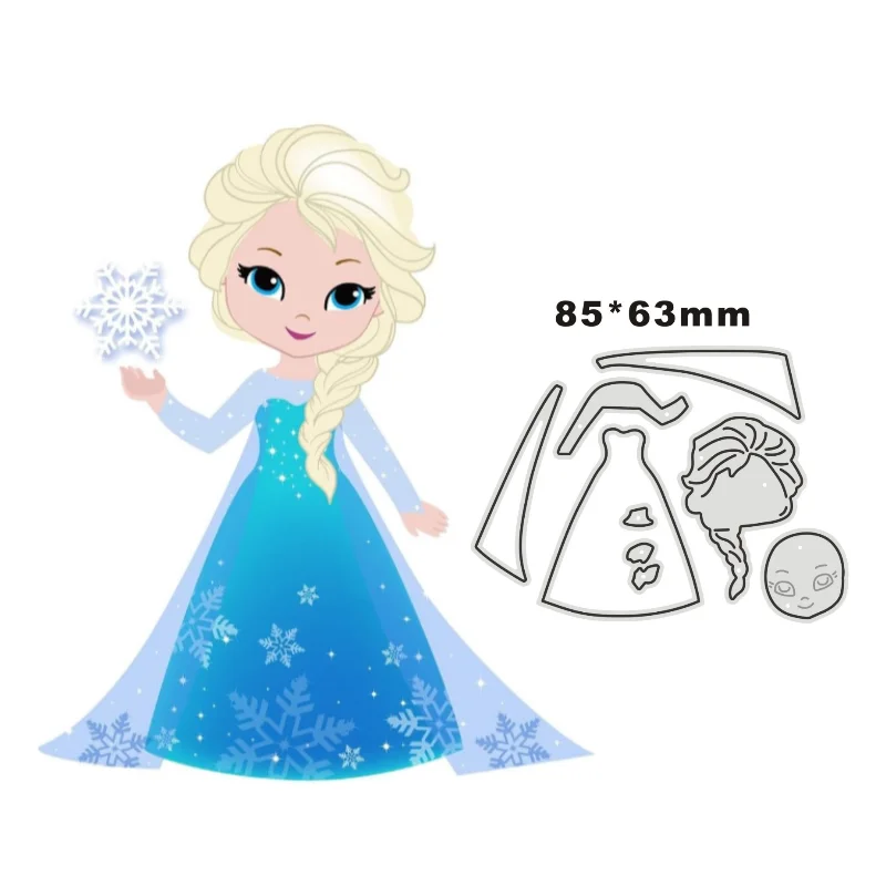 Plantillas-de-corte-de-Metal-de-Disney-plantillas-de-princesa-para-lbum ...