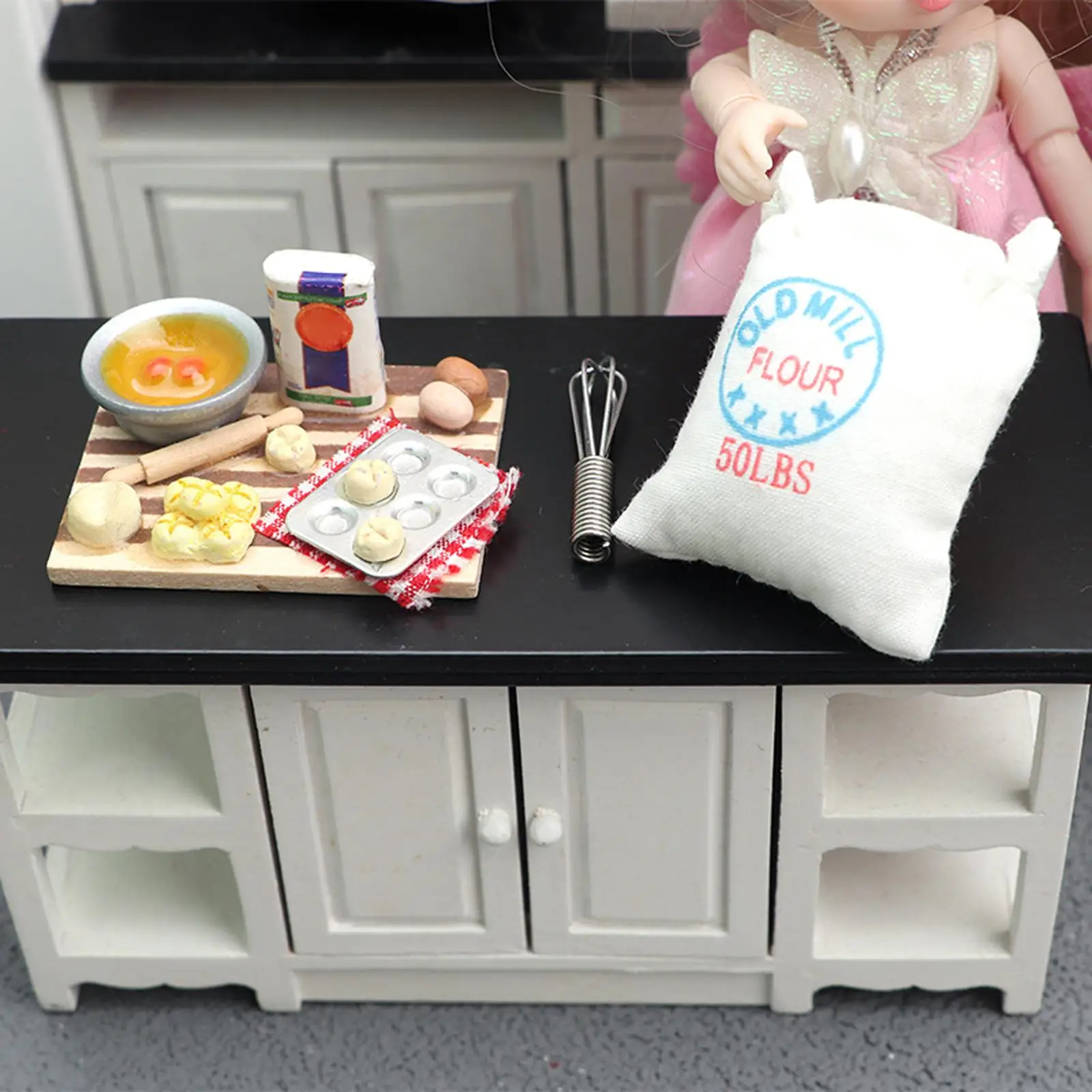 1-12-Dollhouse-Food-Baking-Set-Kitchen-Cooking-Tools-Miniature-Pastry ...