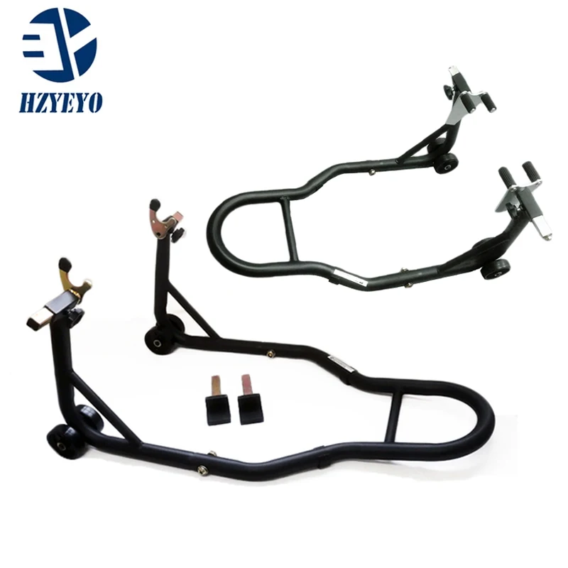 Motorcycle-Bike-Stand-Front-Rear-Wheel-Support-Frame-Stand-for-Auto ...